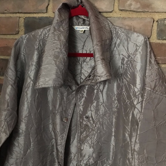 TravelSmith | Jackets & Coats | Travel Smith Crinkle Jacket Medium Side ...